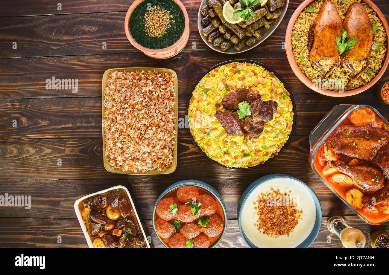 Arabic Cuisine: Middle Eastern traditional lunch. It's also Ramadan ...