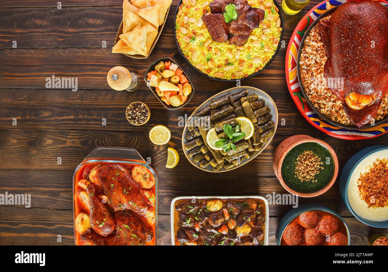 Arabic Cuisine: Middle Eastern traditional lunch. It's also Ramadan ...