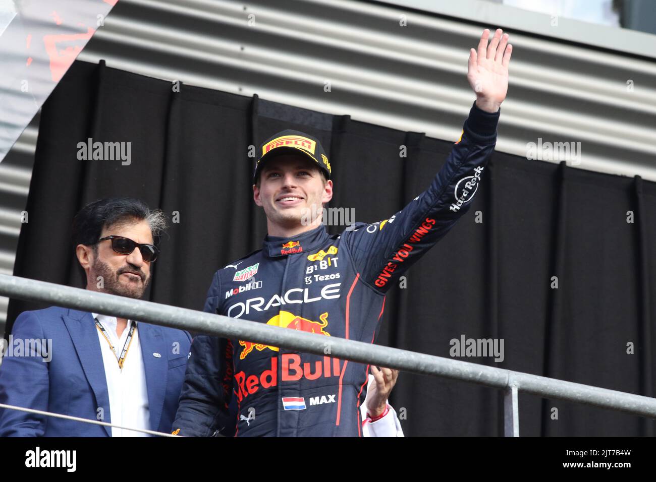 Spa, Belgium. 28th Aug, 2022. SPA-FRANCORCHAMPS, Belgium. , . PODIUM ...