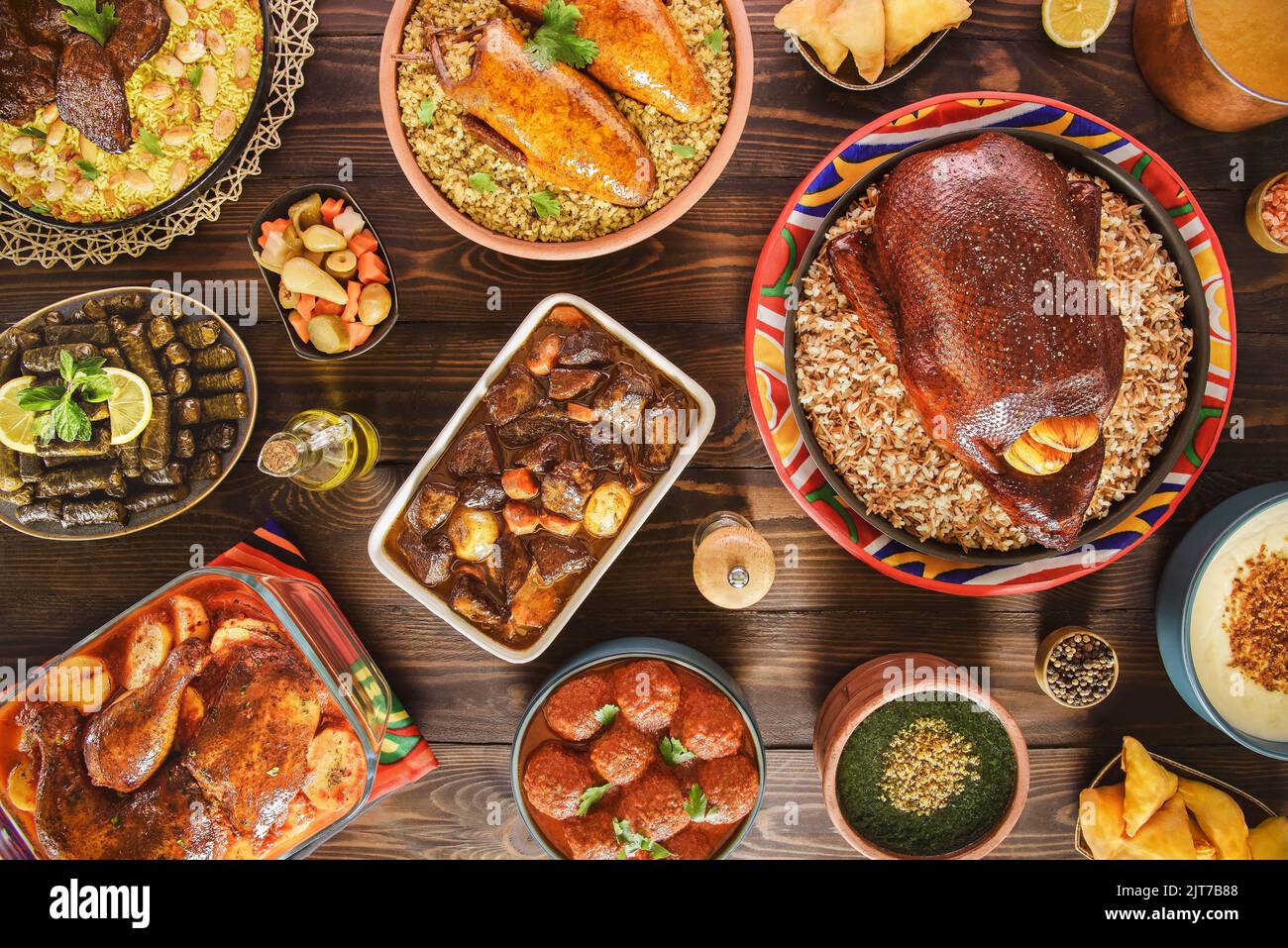 Arabic Cuisine: Middle Eastern traditional lunch. It's also Ramadan ...