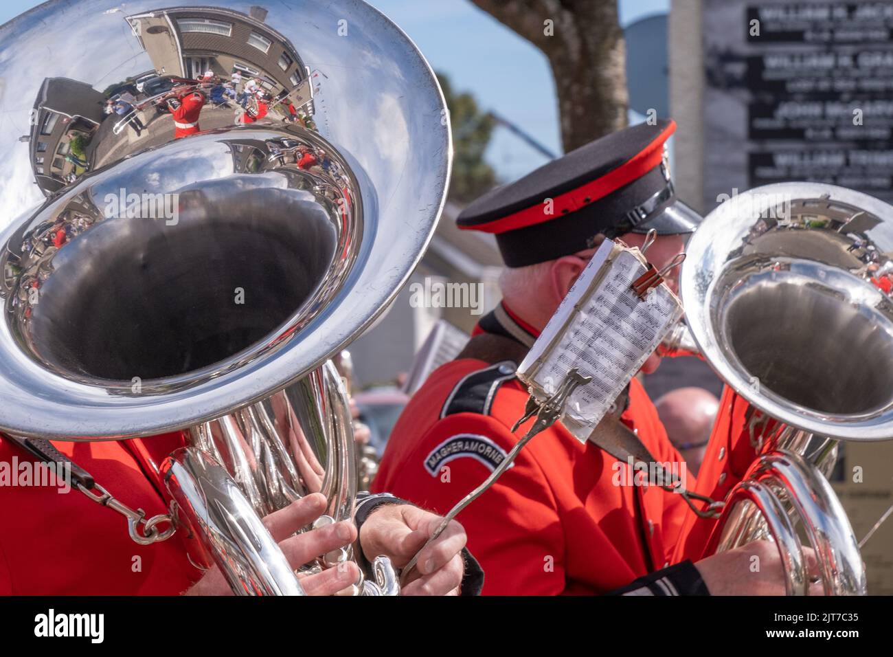 Magheramorne silver band hi-res stock photography and images - Alamy