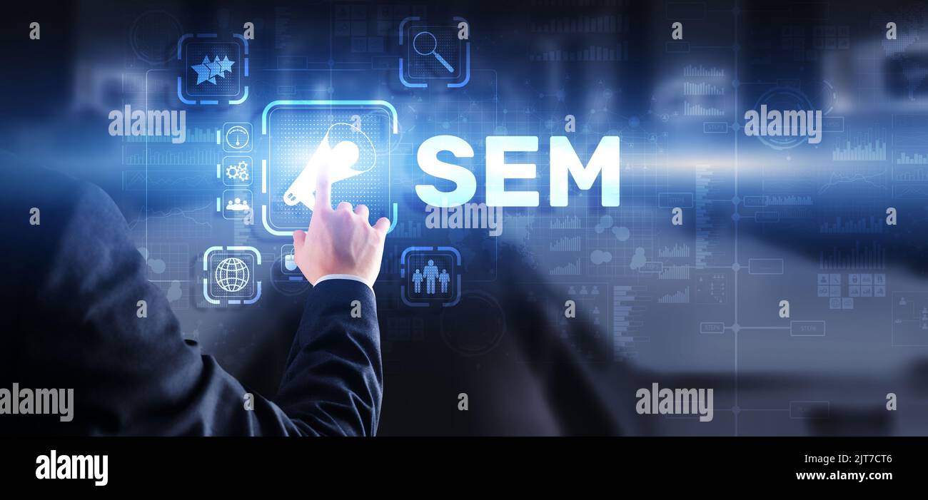 SEM Search Engine Optimization Marketing Ranking Traffic Website ...
