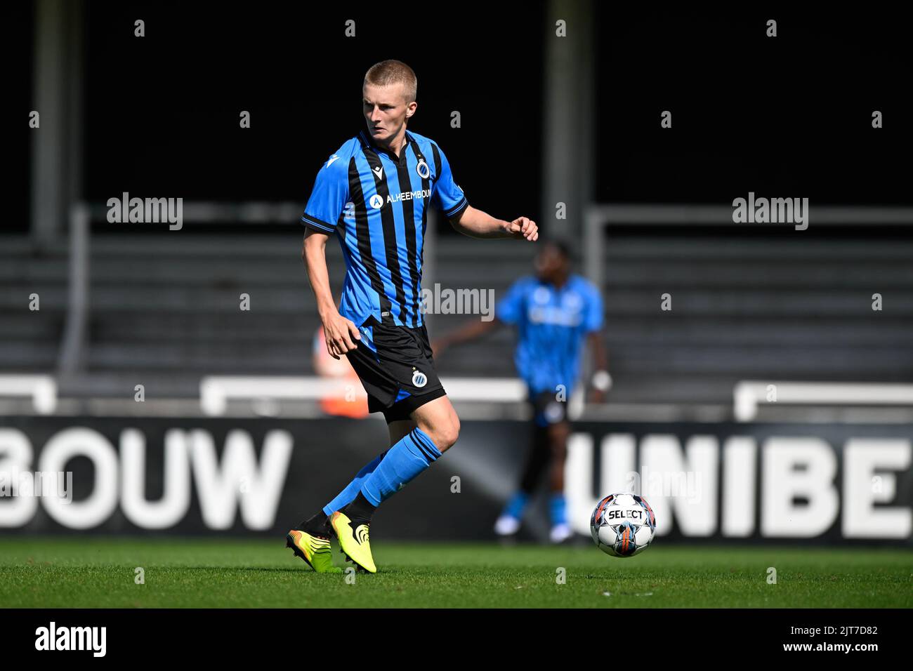 Roeselare, Belgium. 28th Aug, 2022. Club NXT's Cisse Sandra pictured in ...