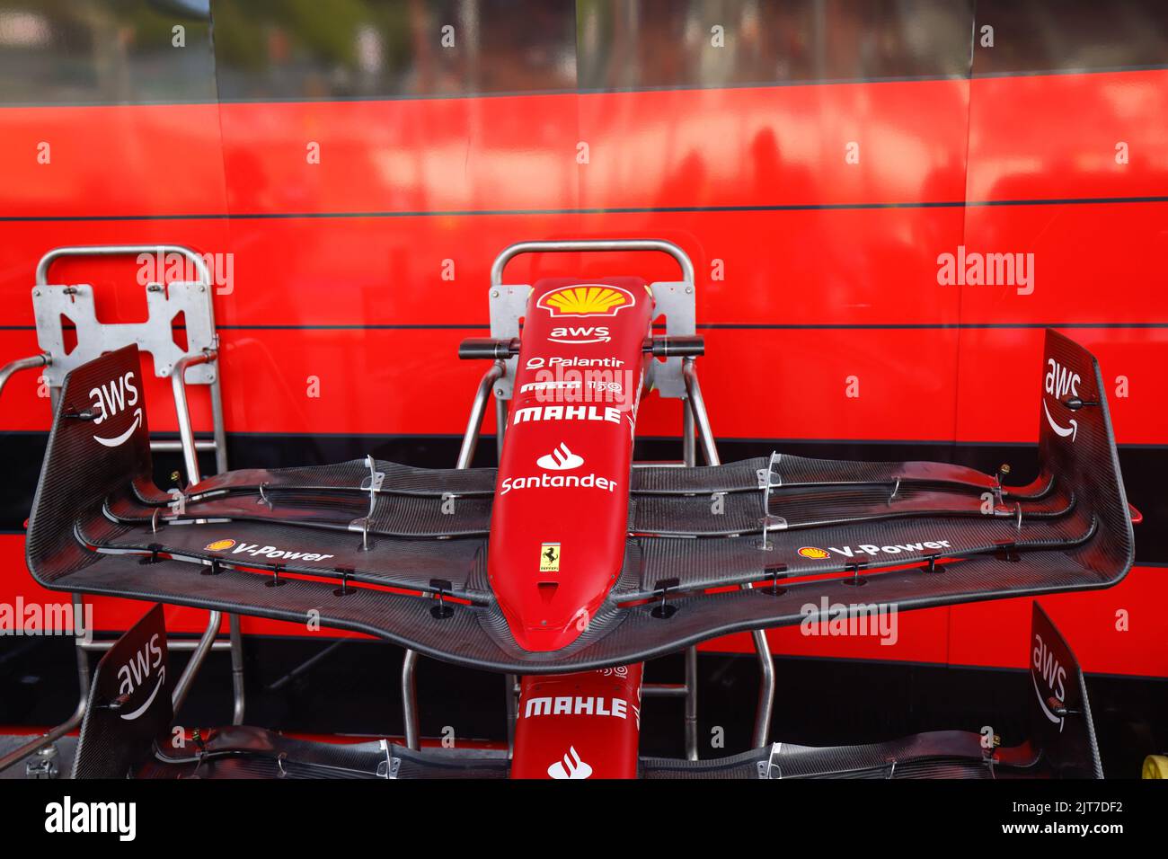 Scuderia Ferrari, front wing, aileron, during the Formula 1 Rolex ...