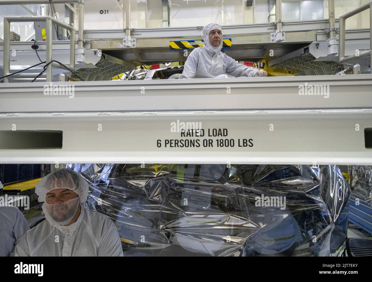Kennedy Space Center, USA. 28th Aug, 2022. Work continues on the ...
