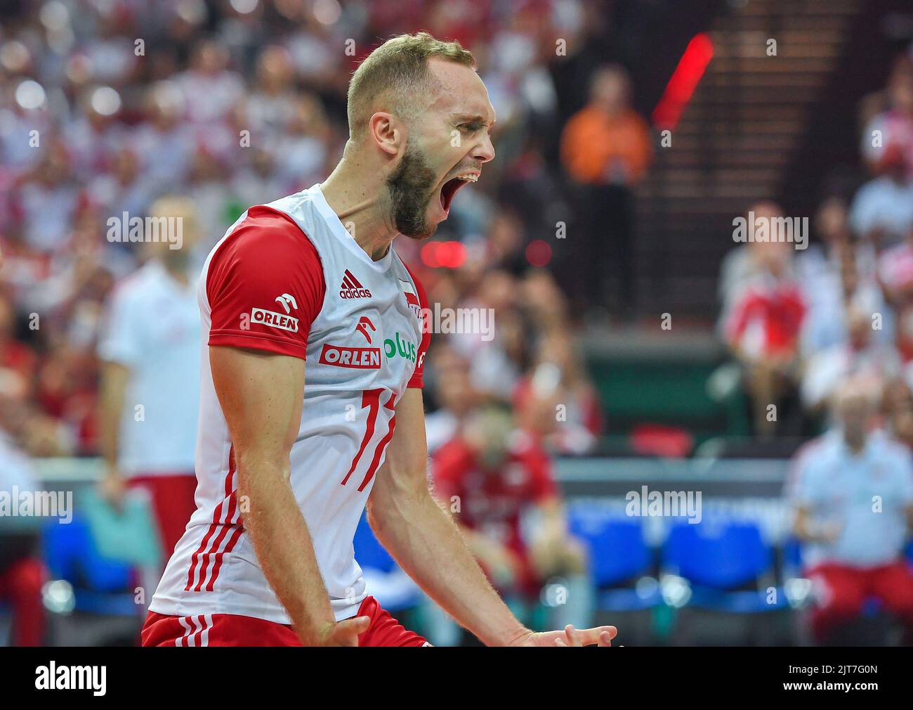 Pawel Zatorski during the FIVB Men's World Championship 2022 match ...