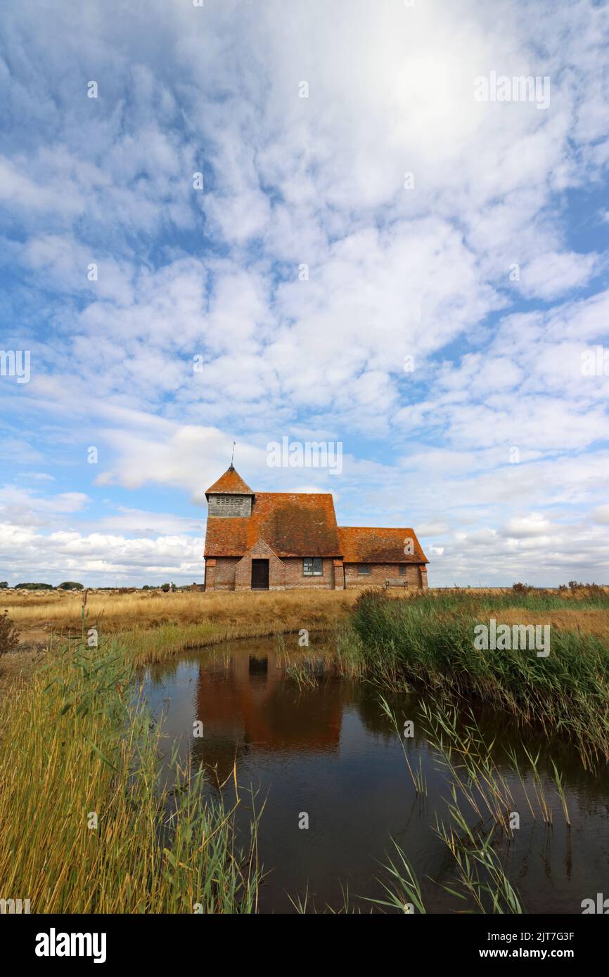 St Thomas a Becket Church, Romney Marsh, Kent, England,UK Stock Photo ...