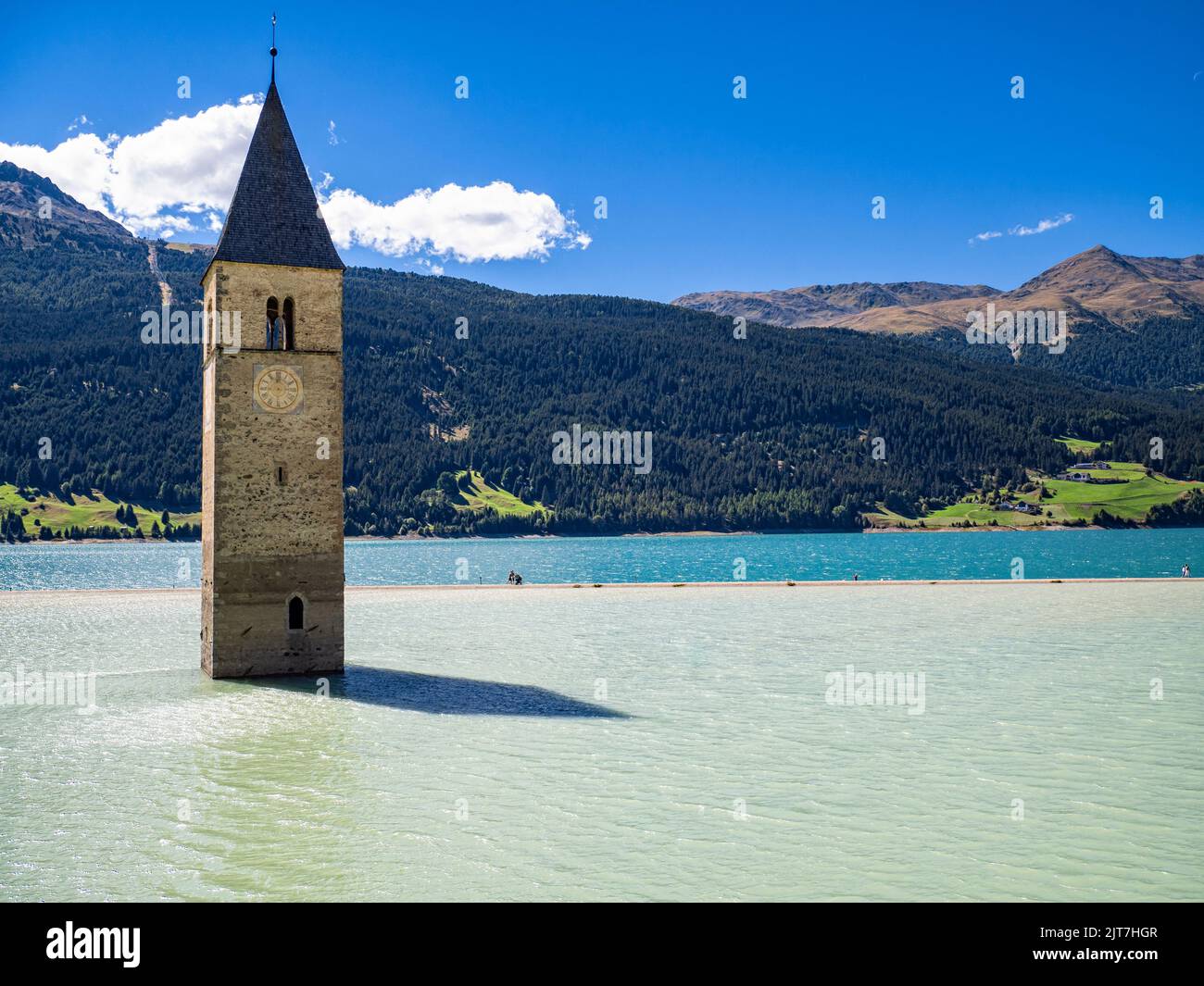 Resia pass hi-res stock photography and images - Alamy