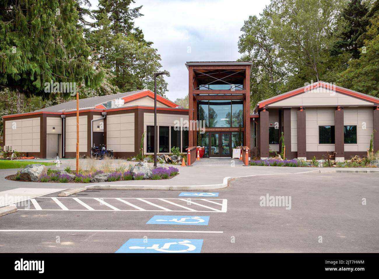 Sequim, WA USA - 07-18-2022: Dungeness River Nature Center Stock Photo ...