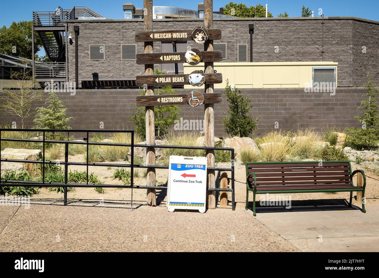 Albuquerque, New Mexico Biopark zoo Stock Photo - Alamy