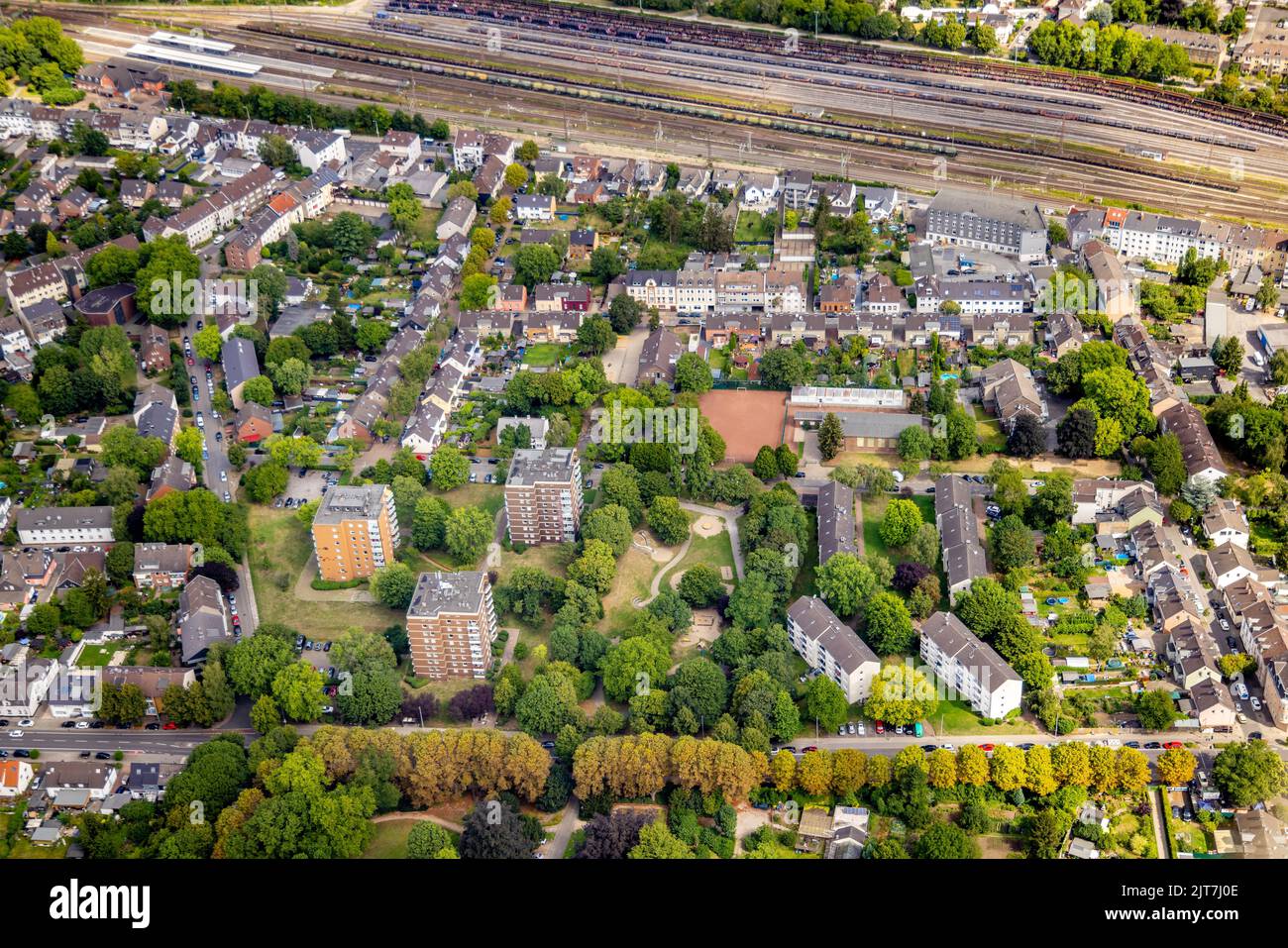 High rise buildings on moritzstrasse hi-res stock photography and ...