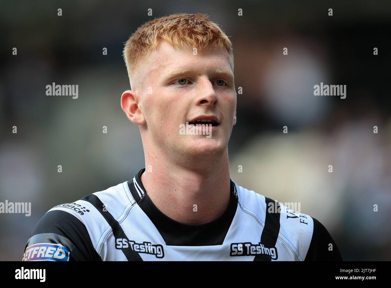 Harvey Barron #32 of Hull FC during the game Stock Photo - Alamy