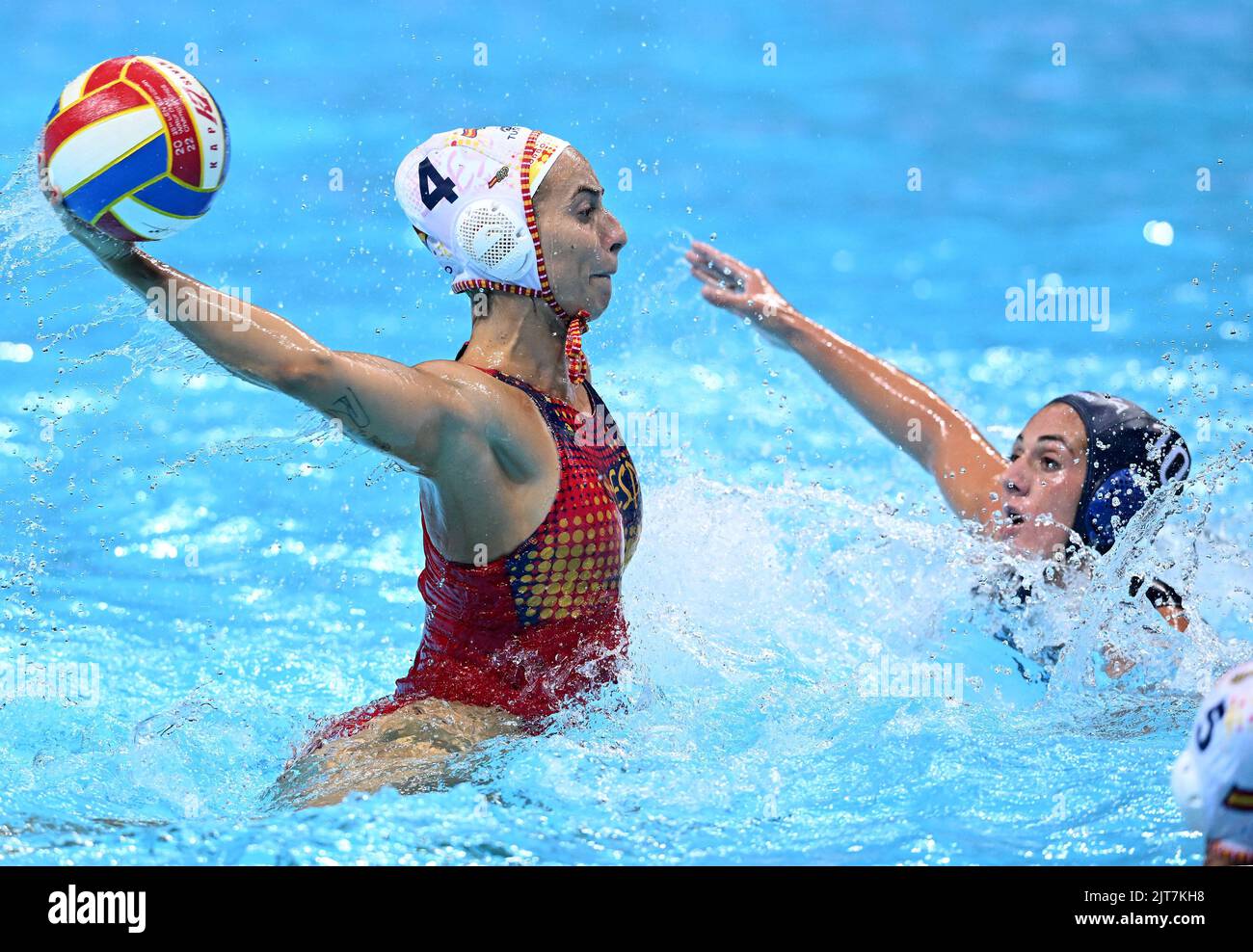 SPLIT, CROATIA - AUGUST 28: Beatriz Ortiz Munoz of Spain during the 35th Len European ...