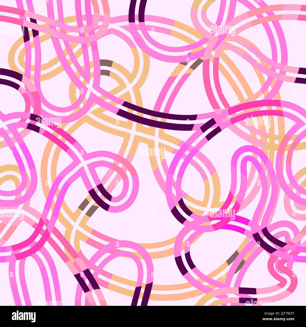 Kids cartoon ribbons seamless festive pattern for gifts box and ...