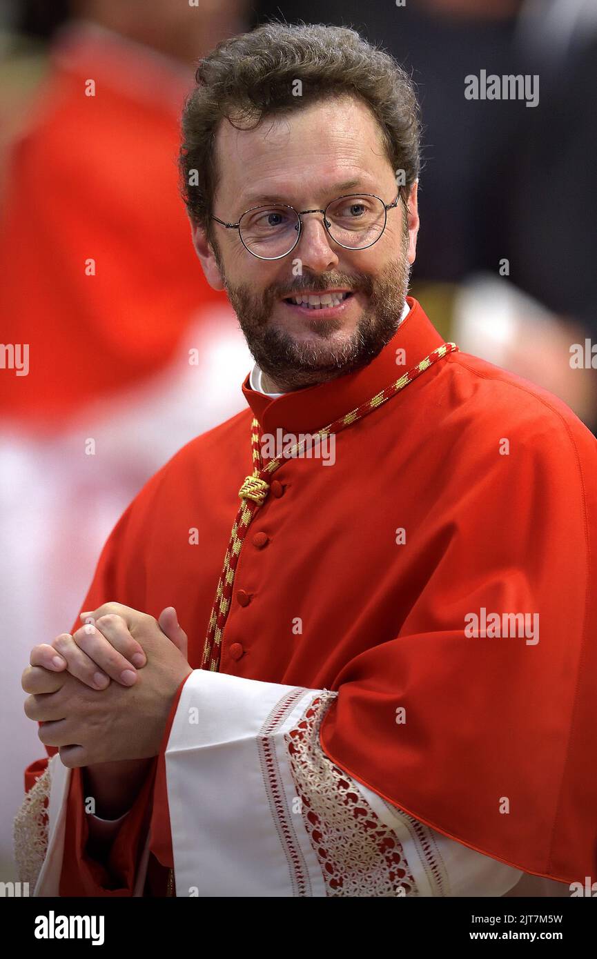 Vatican City, Vatican. 27th Aug, 2022. Pope Francis appoints Mons ...