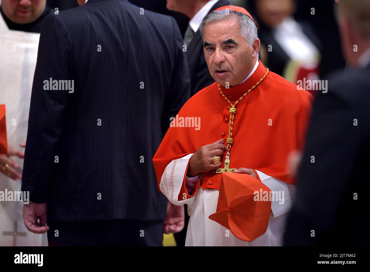 Giovanni angelo becciu pope francis hi-res stock photography and images ...