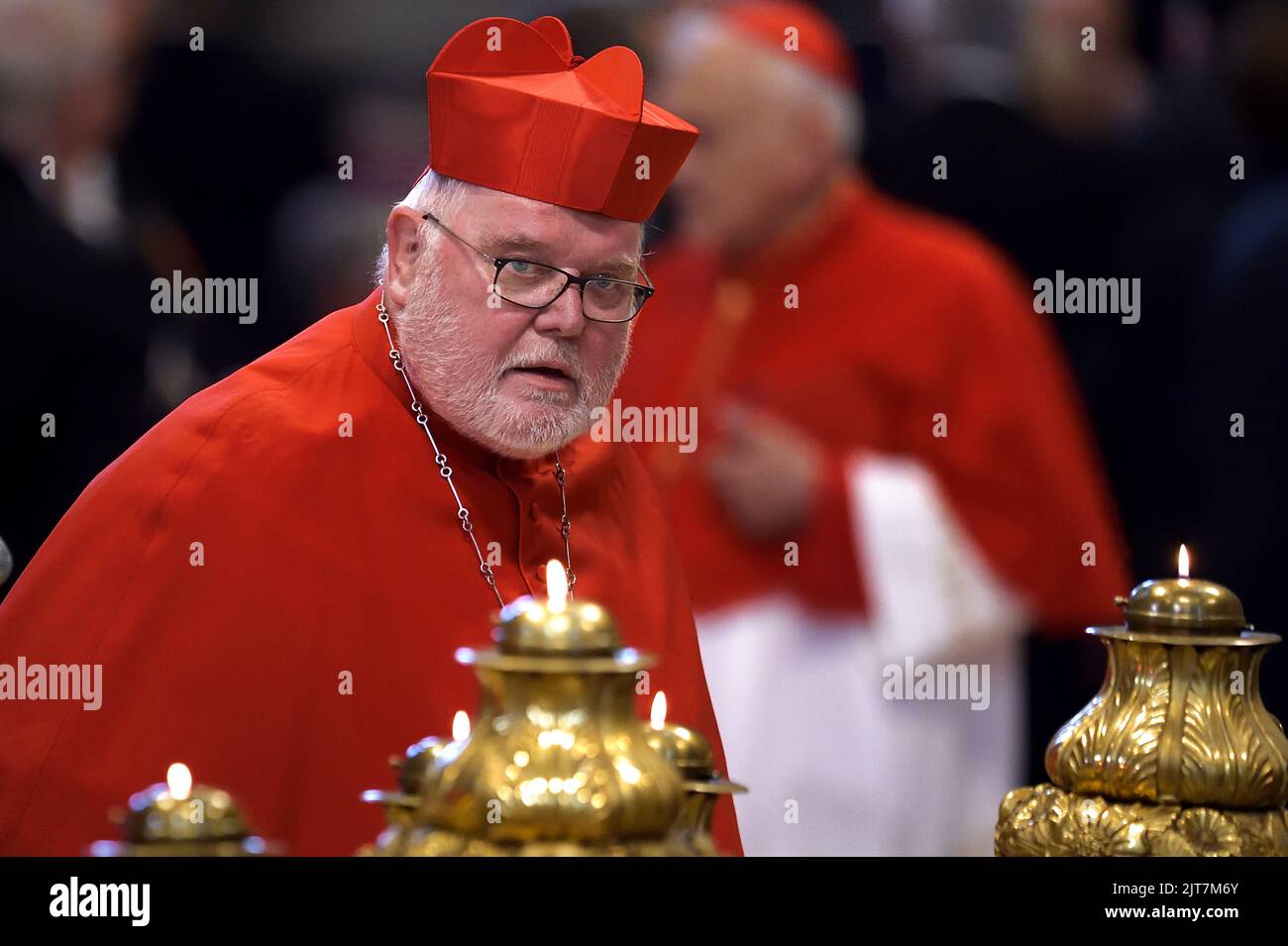 Vatican City, Vatican. 27th Aug, 2022. Cardinal Reinhard Marx.Pope ...
