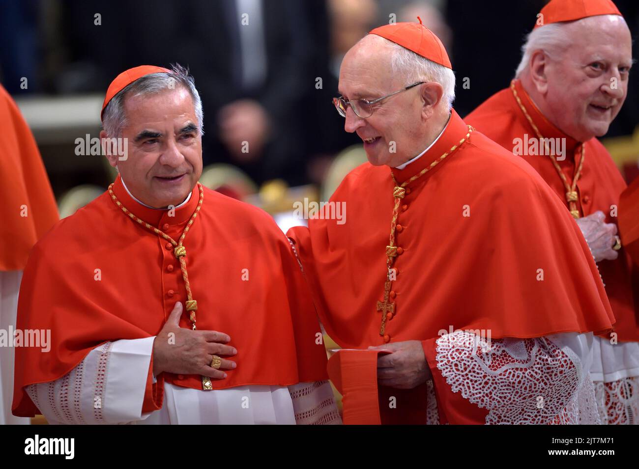 Giovanni angelo becciu pope francis hi-res stock photography and images ...