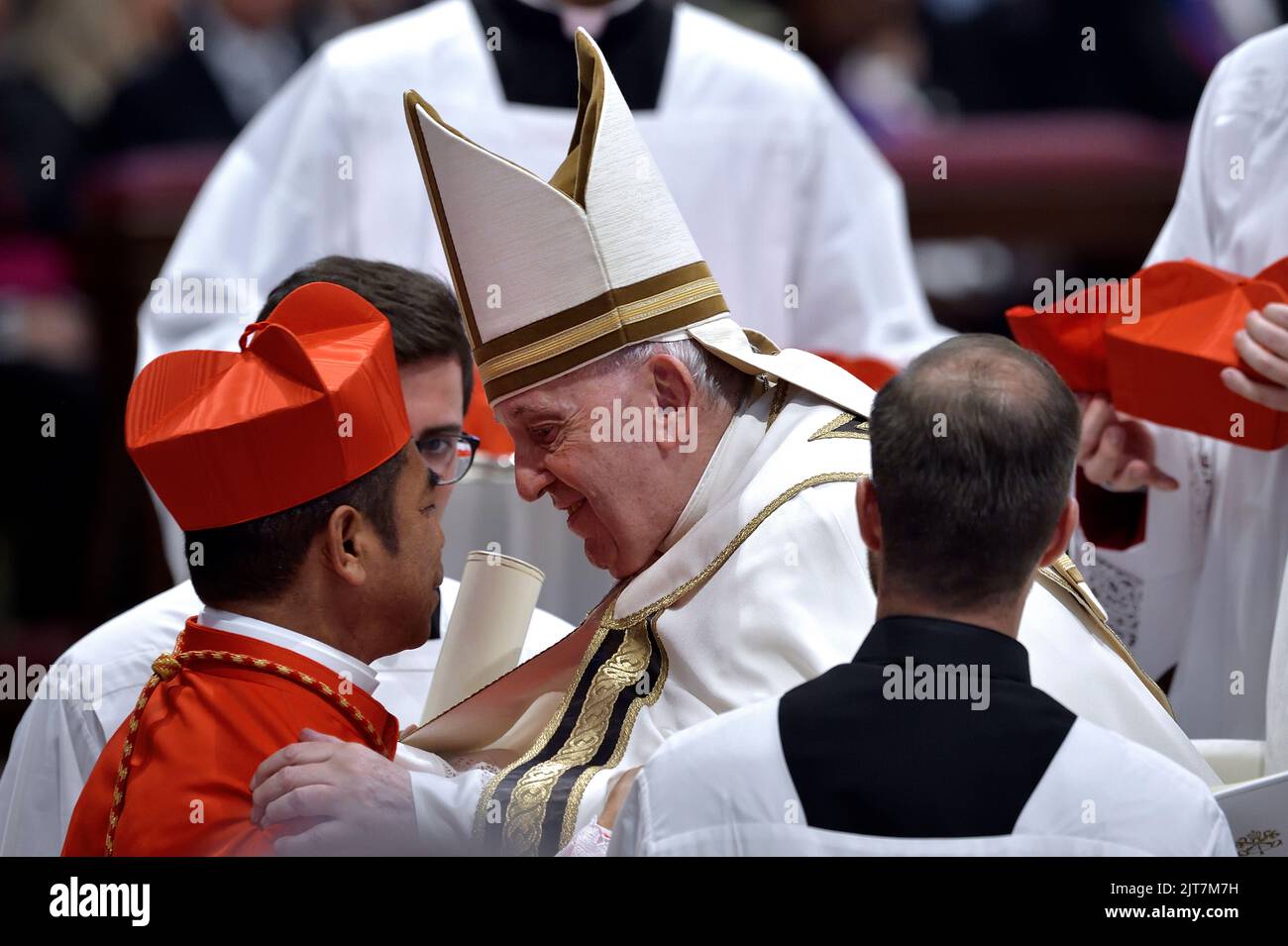 Vatican City, Vatican. 27th Aug, 2022. Pope Francis appoints Mons ...