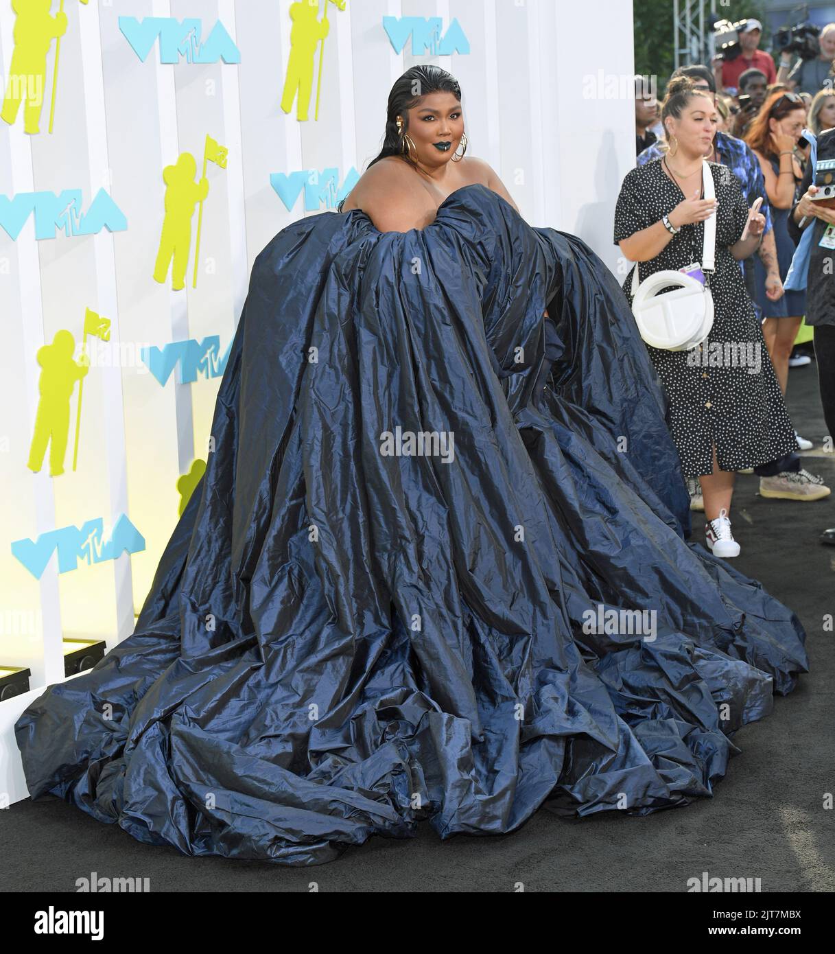 Lizzo attending the MTV Video Music Awards 2022 held at the Prudential ...