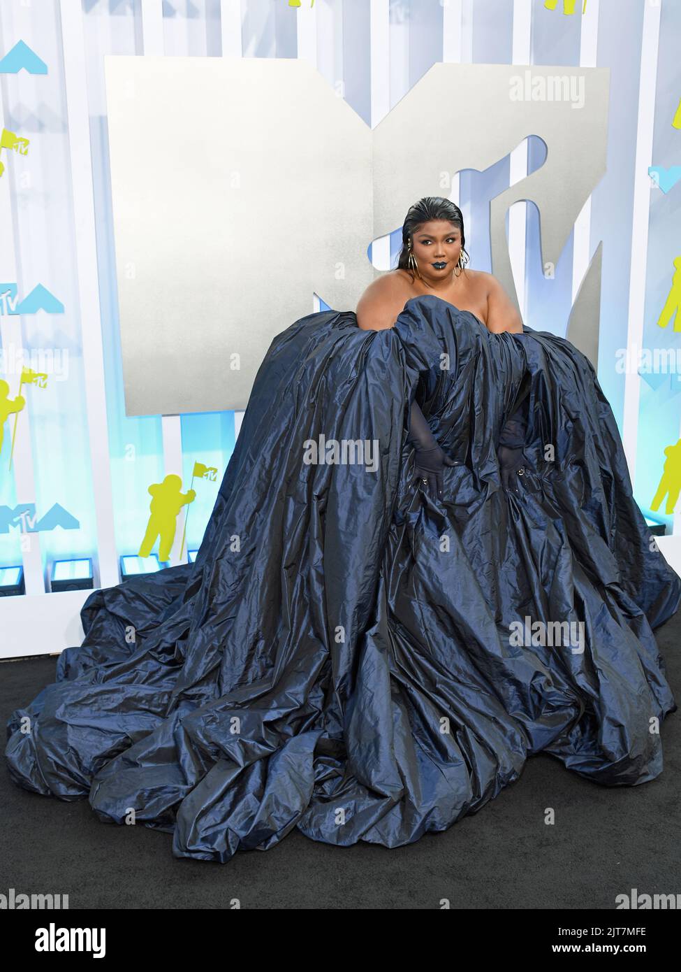 Lizzo attending the MTV Video Music Awards 2022 held at the Prudential ...