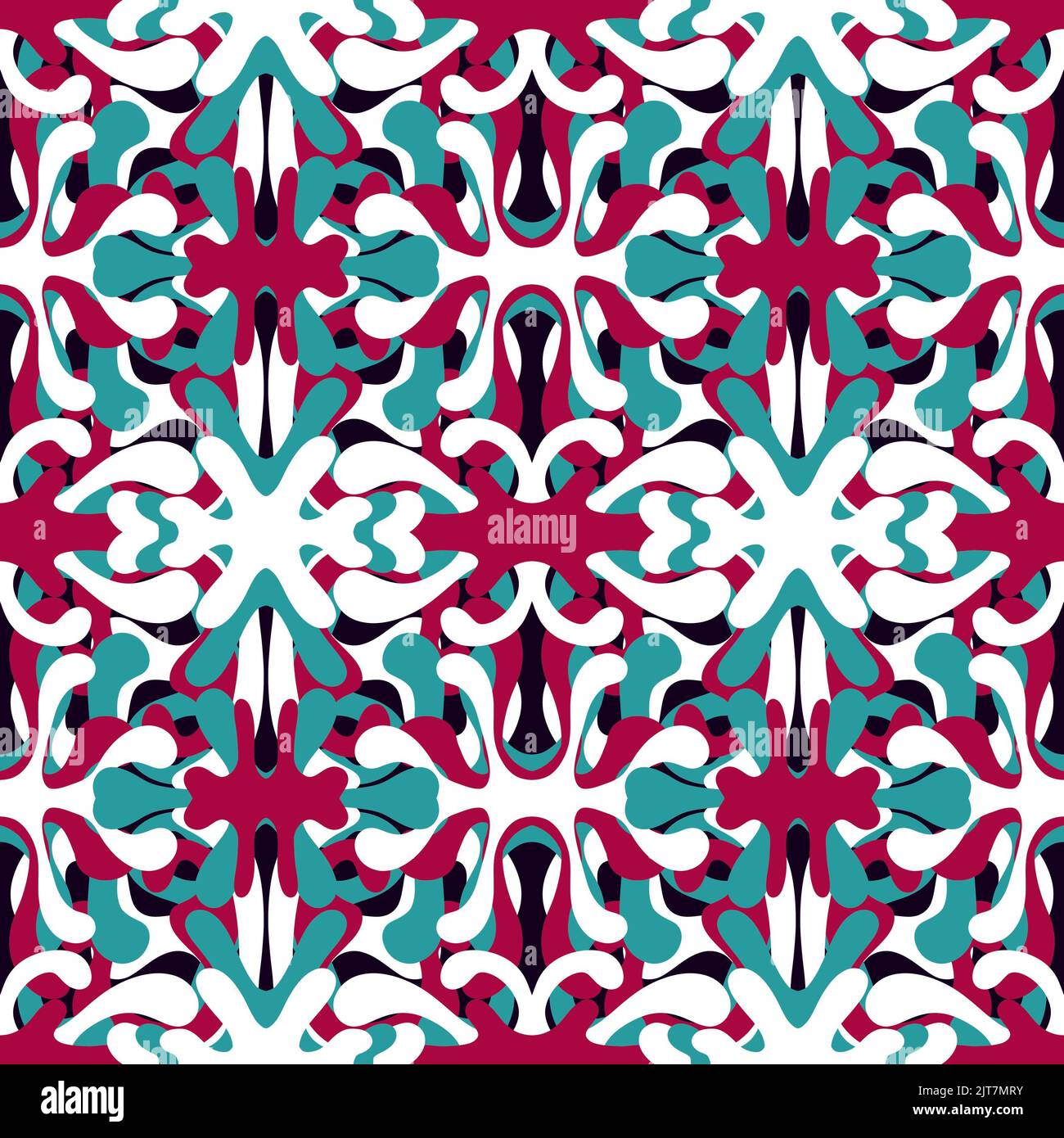 Abstract floral seamless ethnic ornaments pattern for fabrics and ...