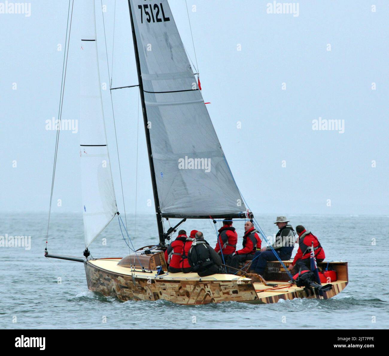 The 30 foot boat Collective Spirit, made from 1,200 pieces of donated ...