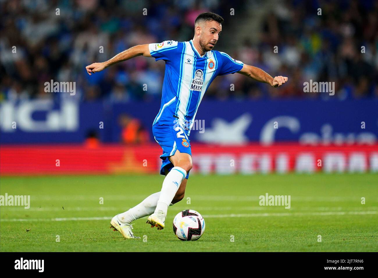 Edu Exposito of RCD Espanyol during the La Liga match between RCD ...