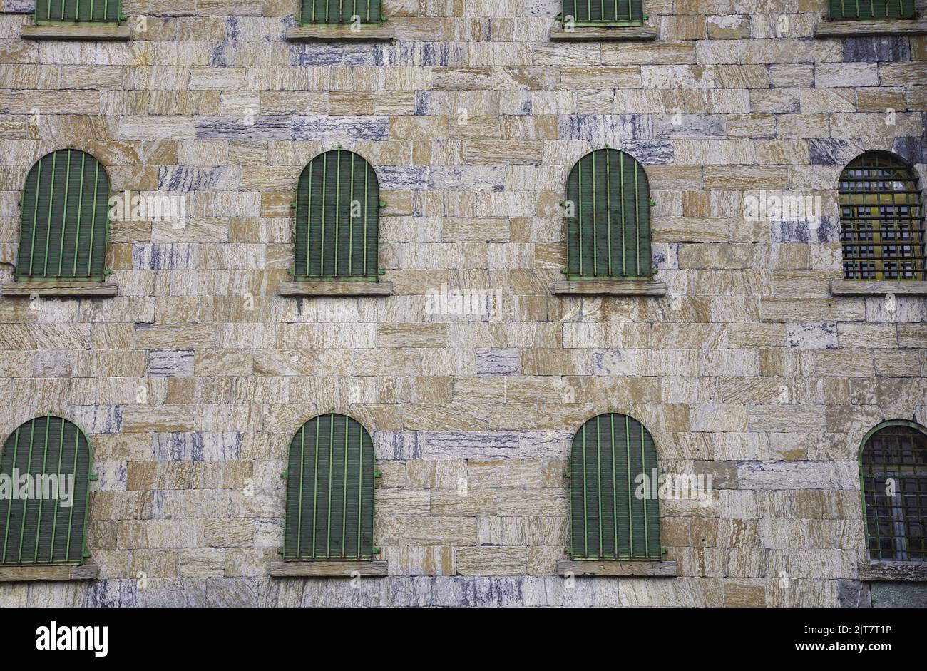 Jail cell lock white block hi-res stock photography and images - Alamy