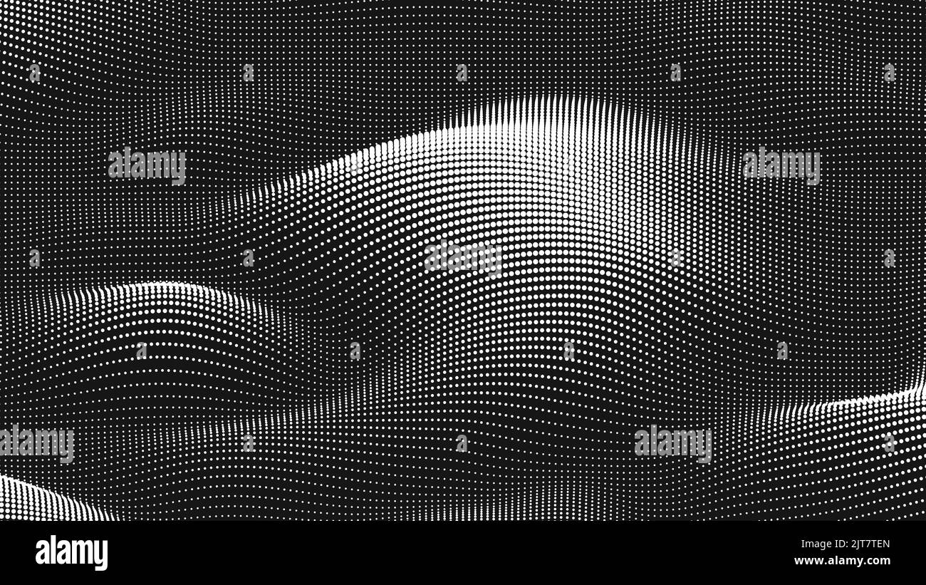 Point wave smooth texture. Abstract dot background. Technological ...