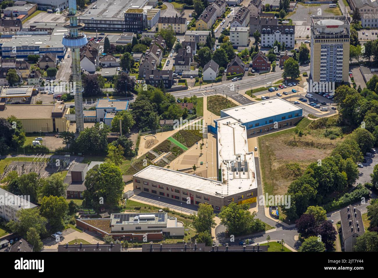 Bks high rise and telecommunications tower hi-res stock photography and ...