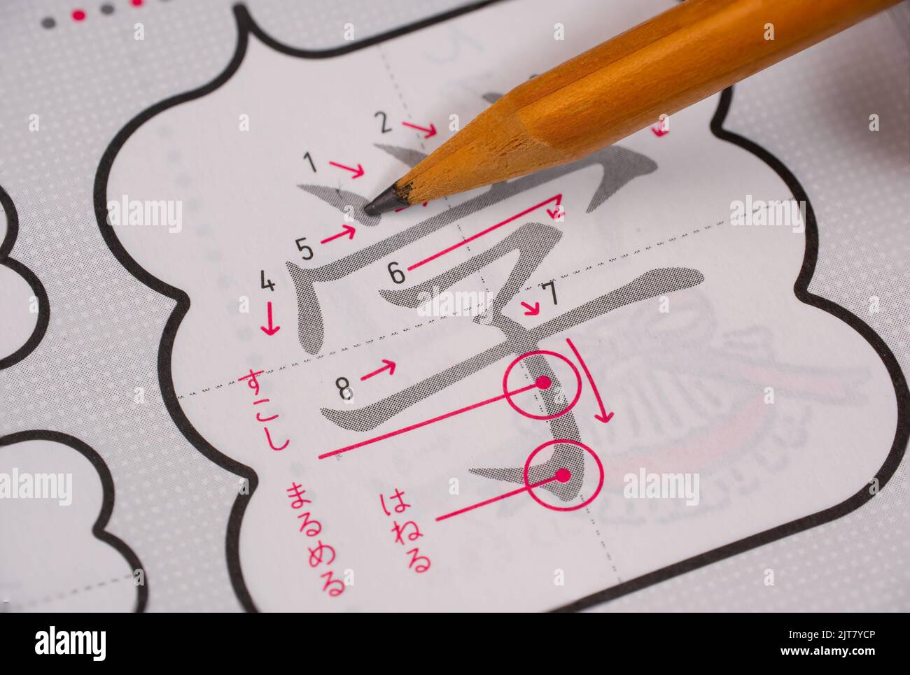 Japanese characters for writing in Japanese Stock Photo - Alamy