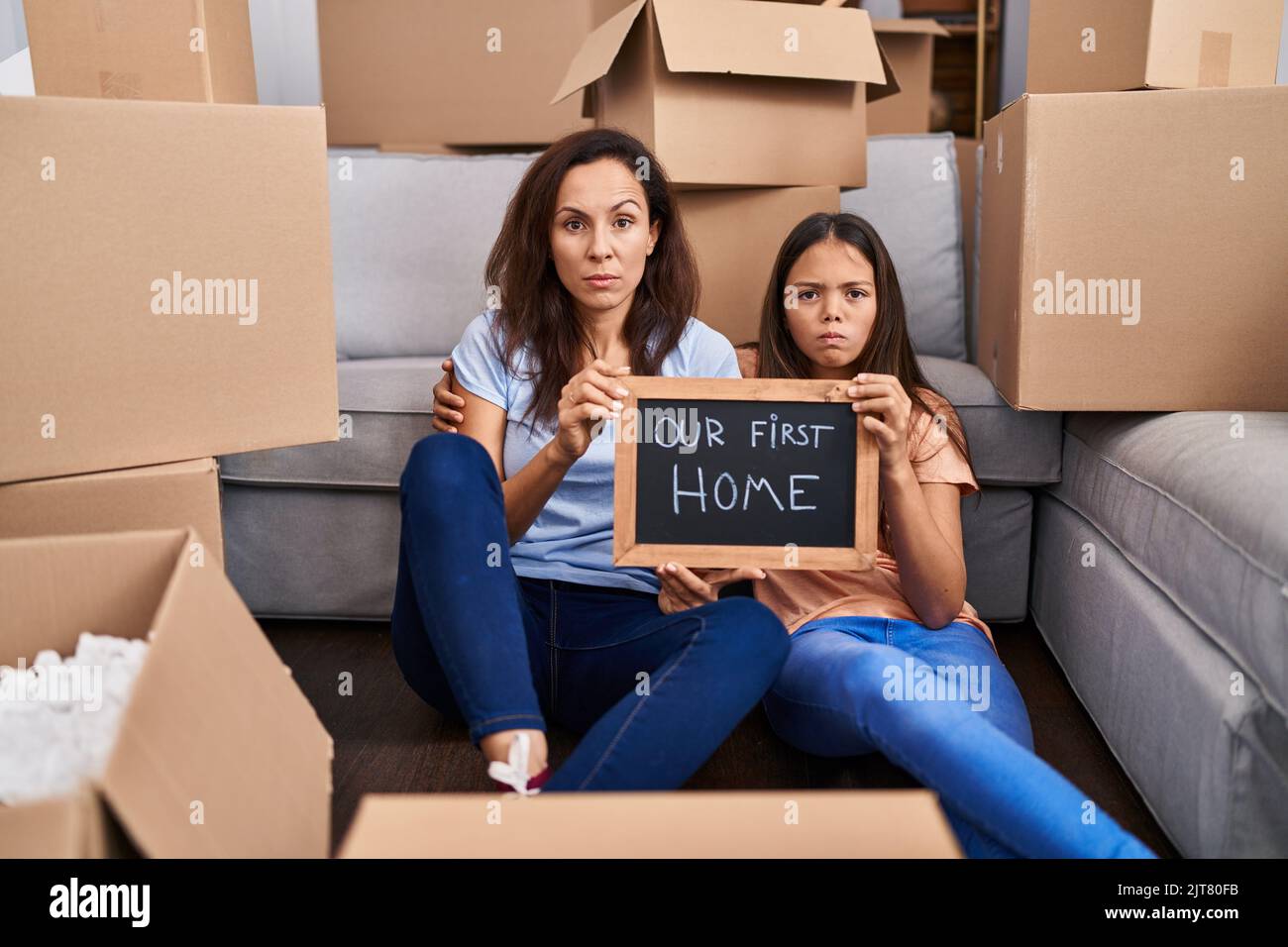 Disapproving mother daughter hi-res stock photography and images - Alamy