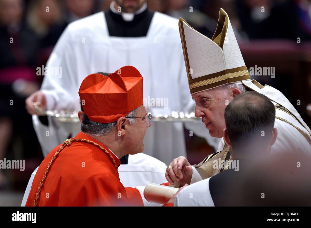 Vatican City, Vatican. 27th Aug, 2022. Pope Francis appoints Mons ...