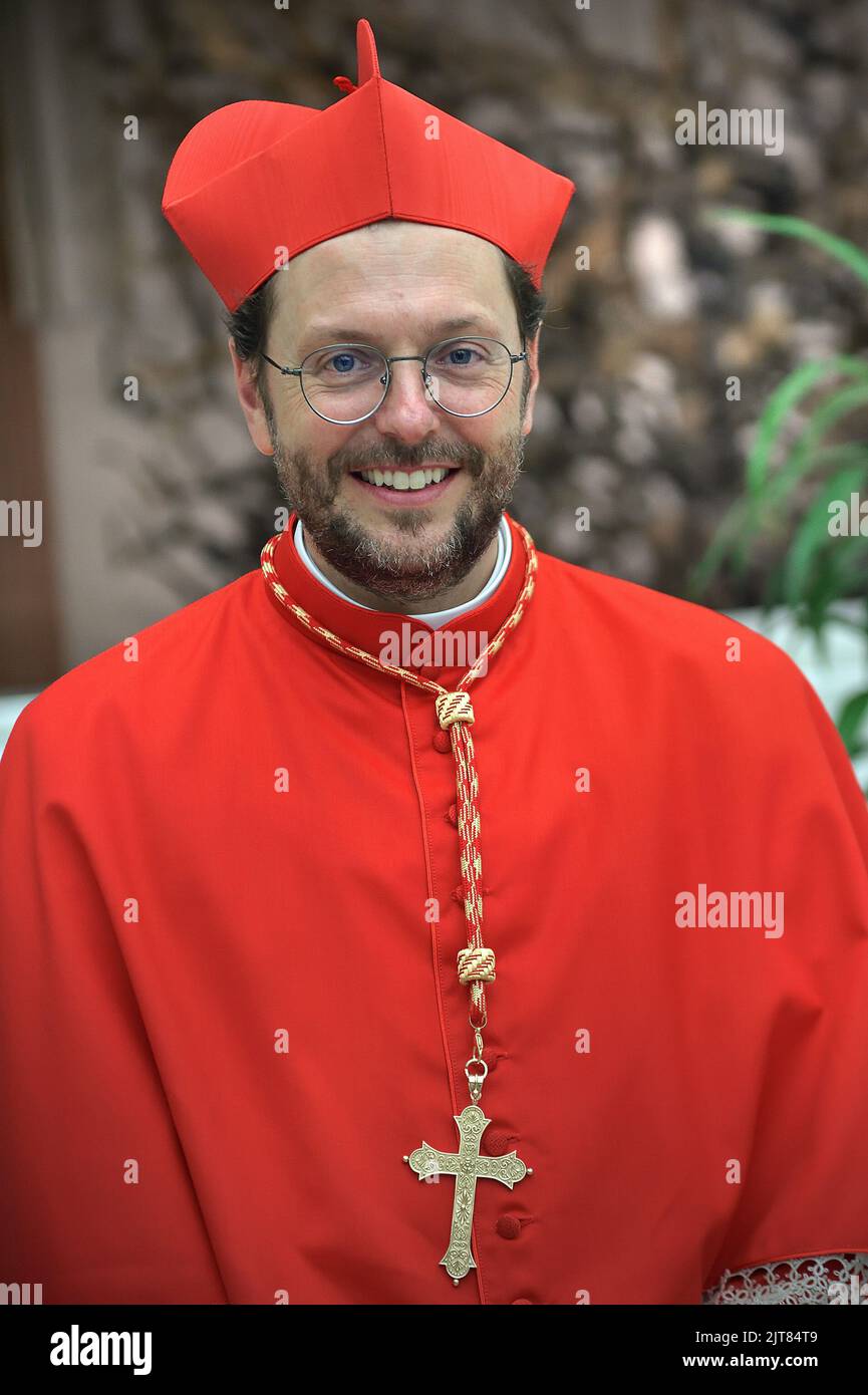 Vatican City, Vatican. 27th Aug, 2022. Pope Francis appoints Mons ...