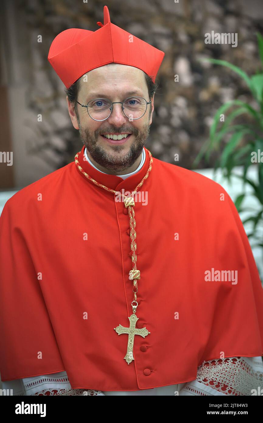 Vatican City, Vatican. 27th Aug, 2022. Pope Francis appoints Mons ...