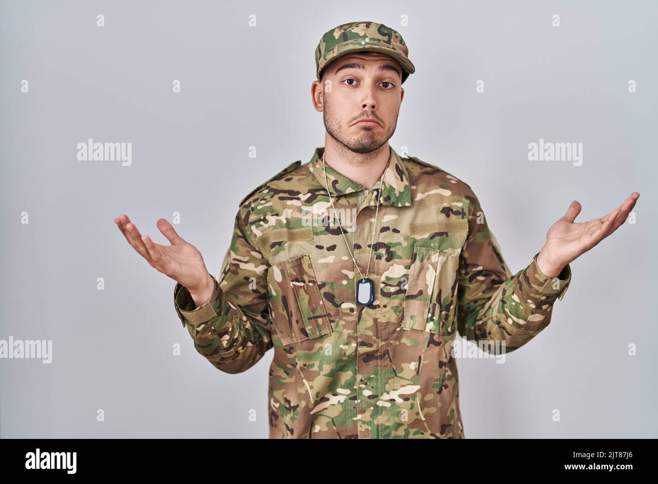 Military person confused hi-res stock photography and images - Alamy