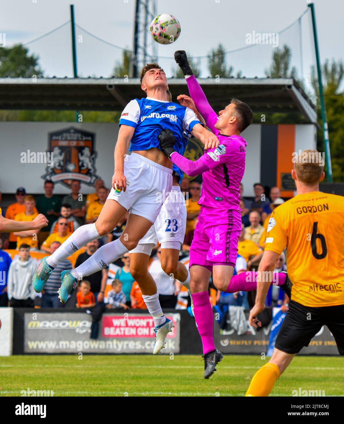 Goalkeeper ross glendinning hi-res stock photography and images - Alamy