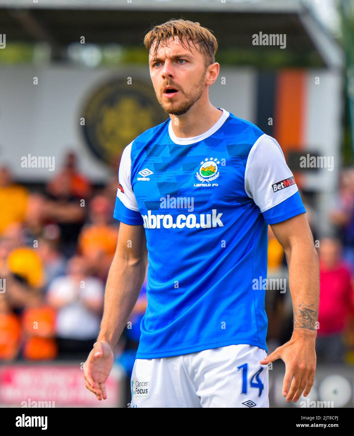 Robbie mcdaid linfield 2022 hi-res stock photography and images - Alamy