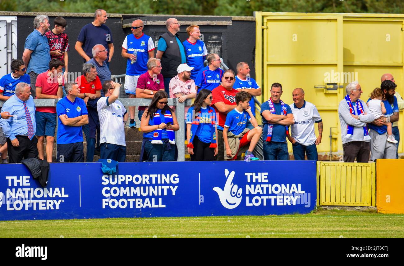 Linfield v rangers hi-res stock photography and images - Alamy