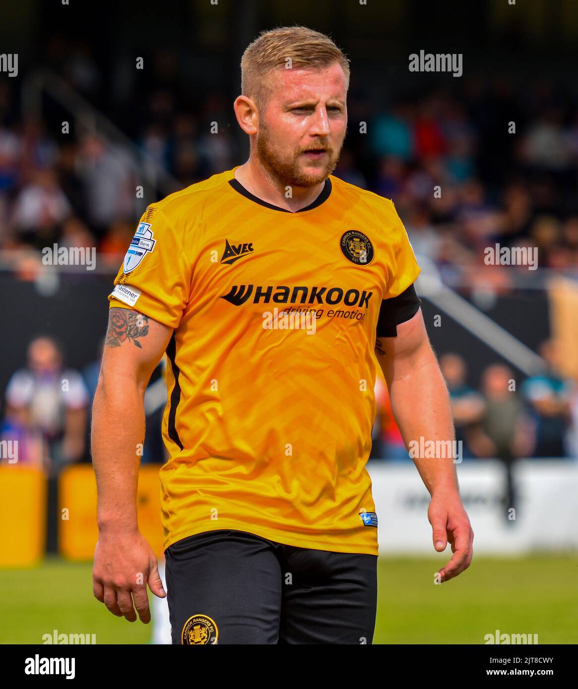 David Cushley - Carrick Rangers Vs Linfield, Danske Bank Premiership ...