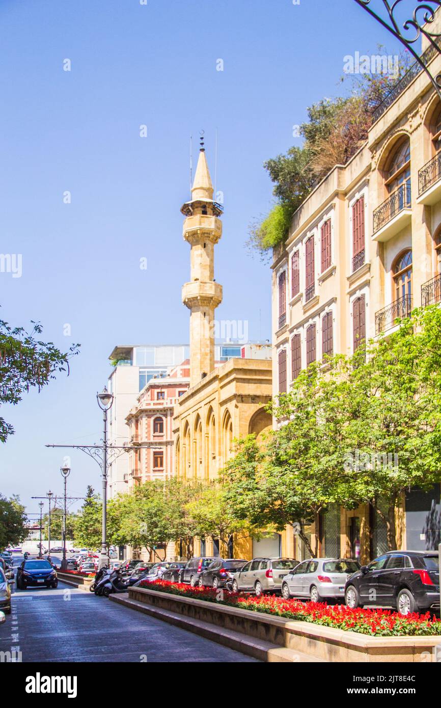 Streets of Downtown Beirut, Lebanon Stock Photo - Alamy