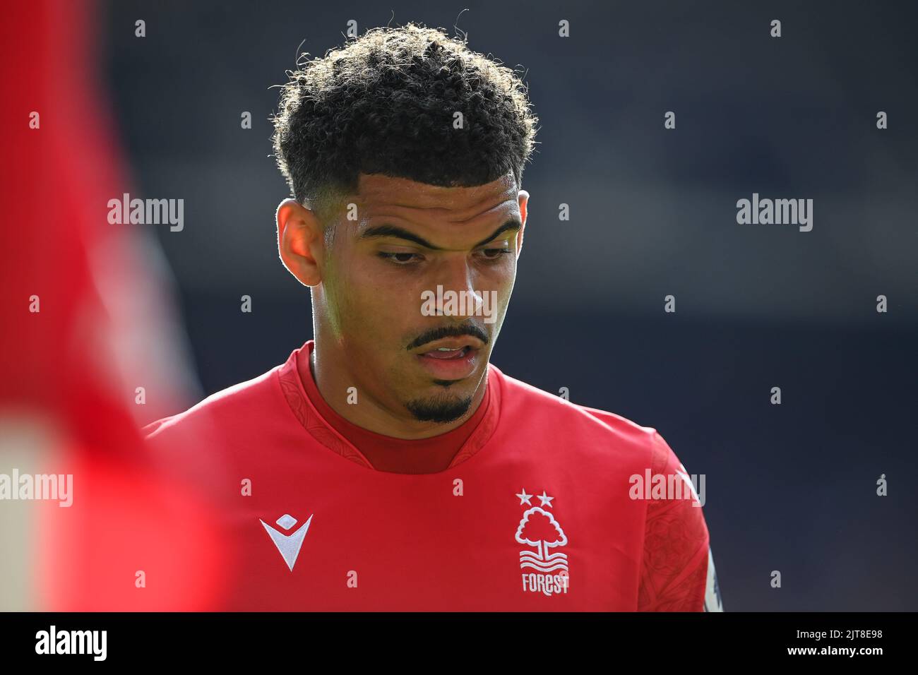 Morgan Gibbs-White #10 of Nottingham Forest during the game Stock Photo ...