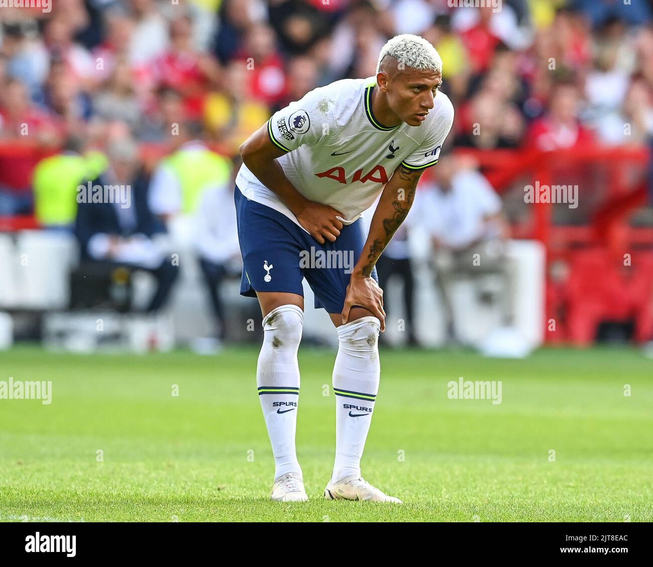 Richarlison #9 of Tottenham Hotspur during the game Stock Photo - Alamy