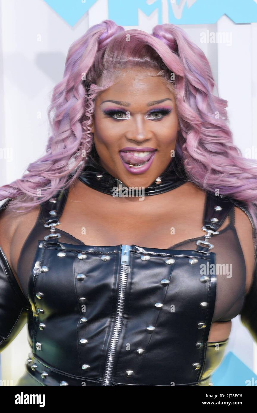 The 2022 MTV VMAs-Arrivals -PICTURED: Miss Peppermint -LOCATION: Newark ...