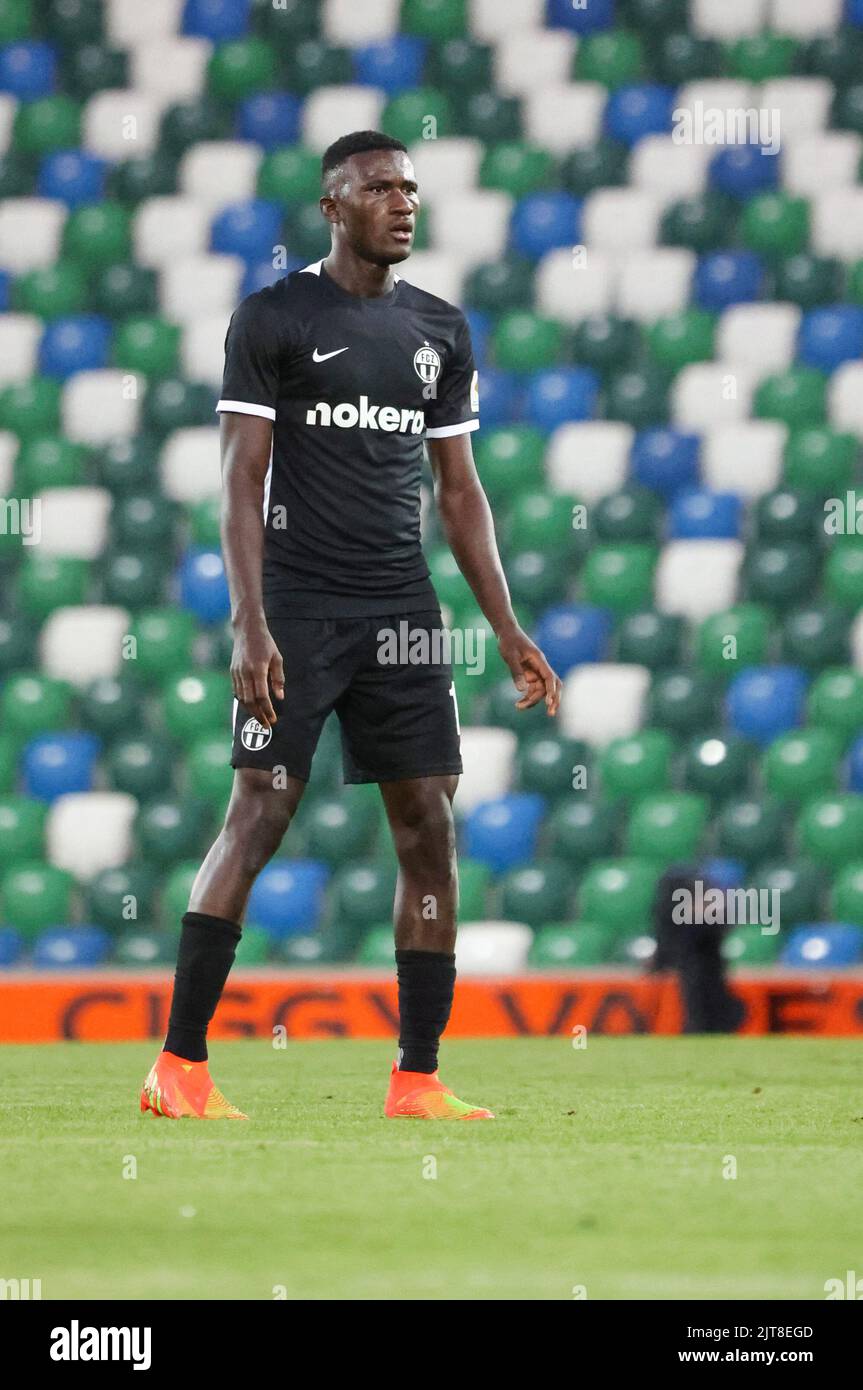 Windsor Park, Belfast, Northern Ireland, UK. 04 Aug 2022. UEFA Europa ...