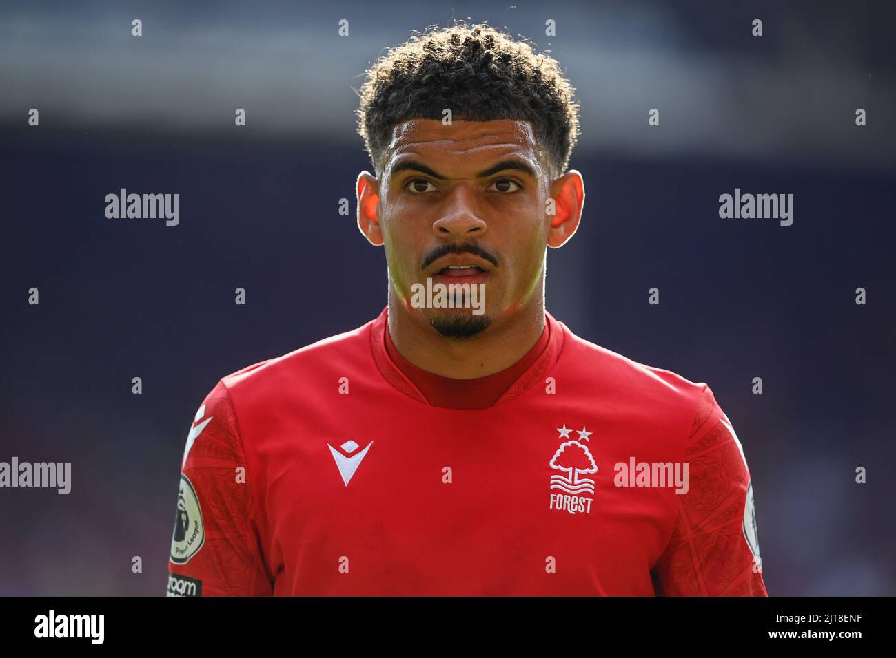 Morgan Gibbs-White #10 of Nottingham Forest during the game Stock Photo ...