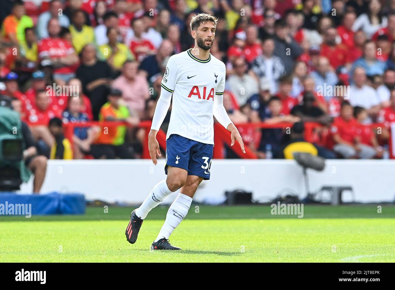 Rodrigo Bentancur #30 of Tottenham Hotspur during the game Stock Photo ...
