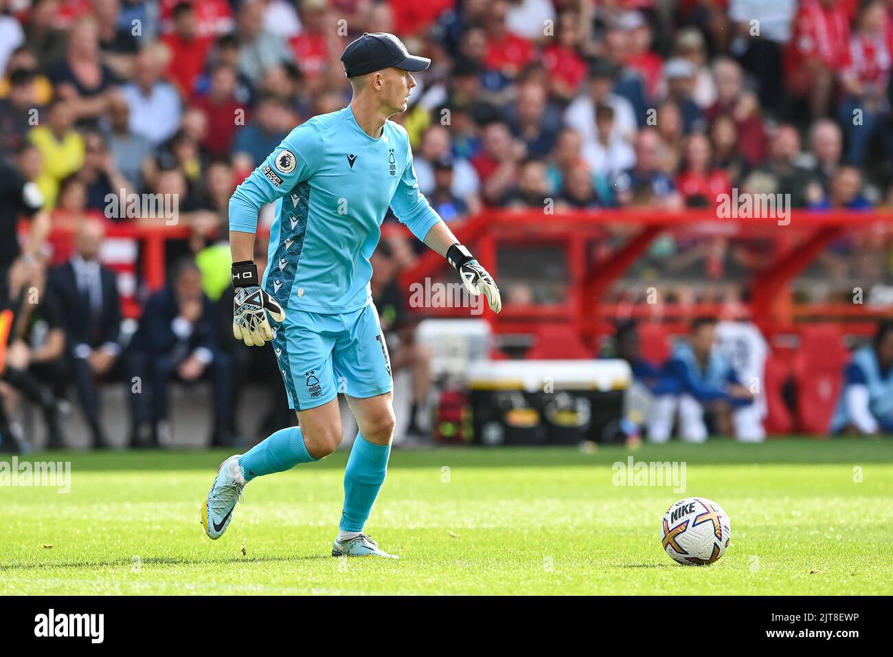 Dean Henderson #1 of Nottingham Forest during the game Stock Photo - Alamy
