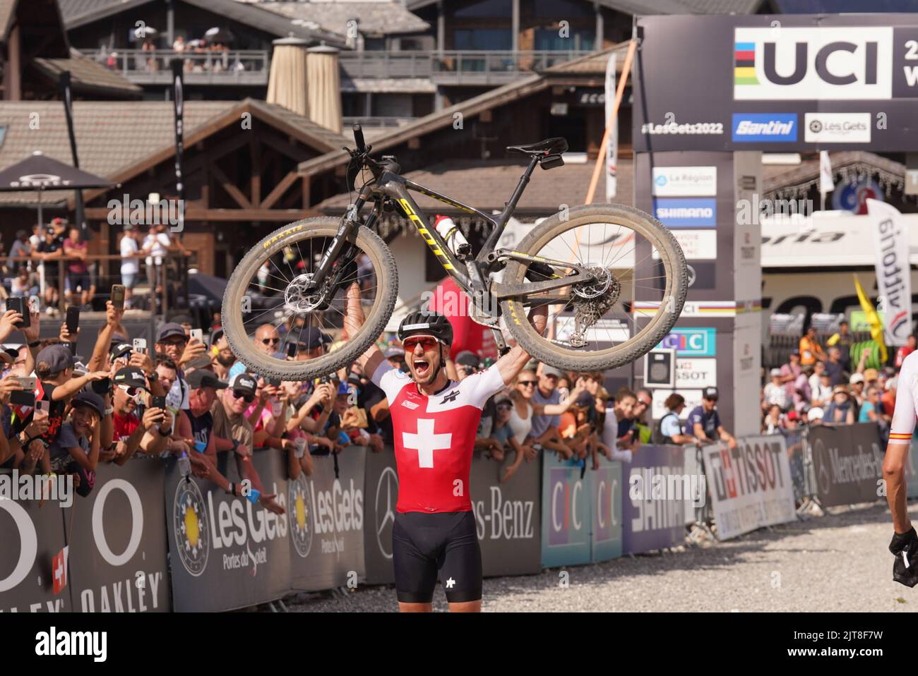 SCHURTER Nino Winner UCI Mountain Bike World Championships in Les Gets ...